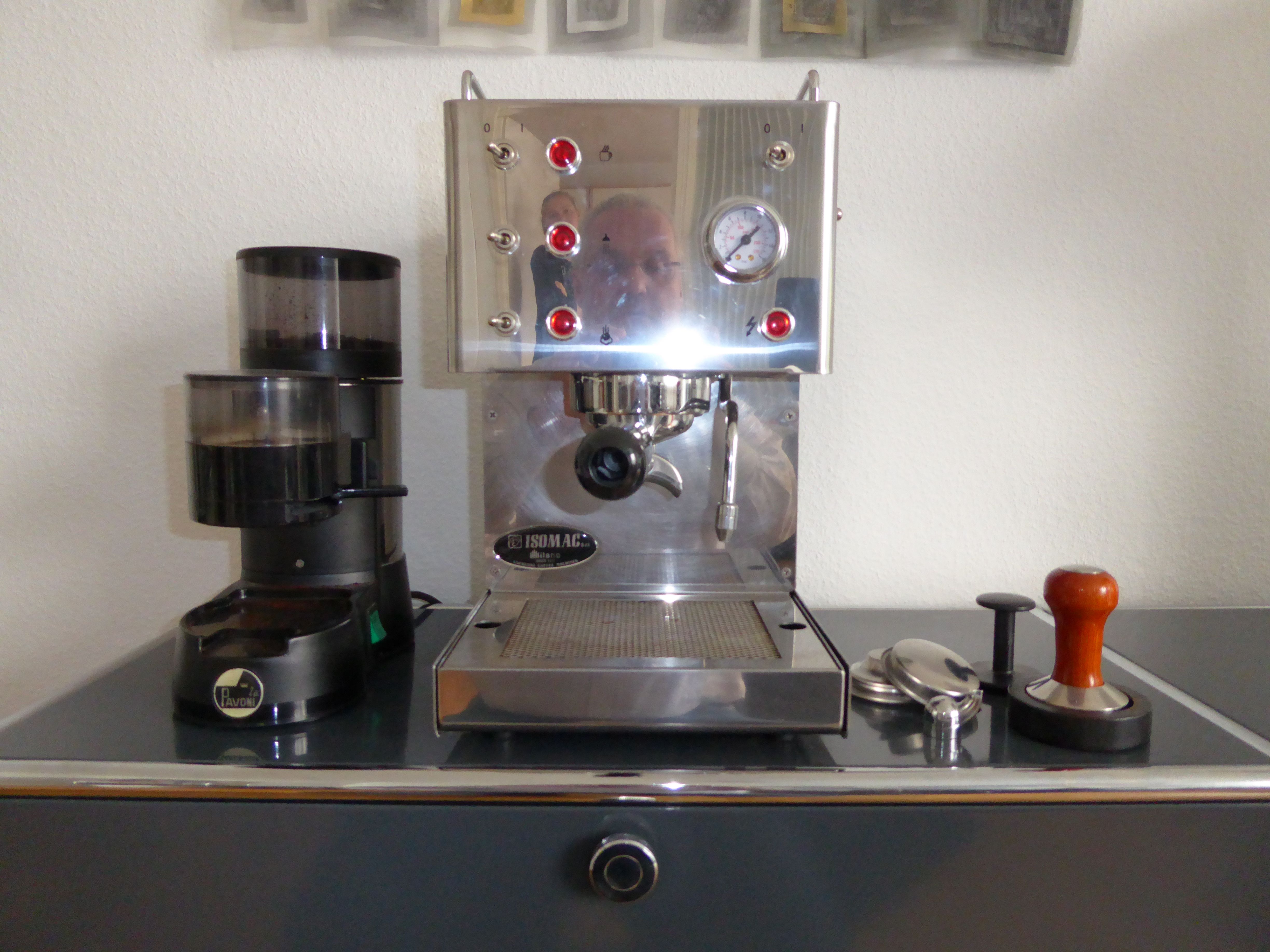 [Verkauft] - zu verkaufen: Isomac Venus mit Mühle Pavoni Jolly-Dosato ...